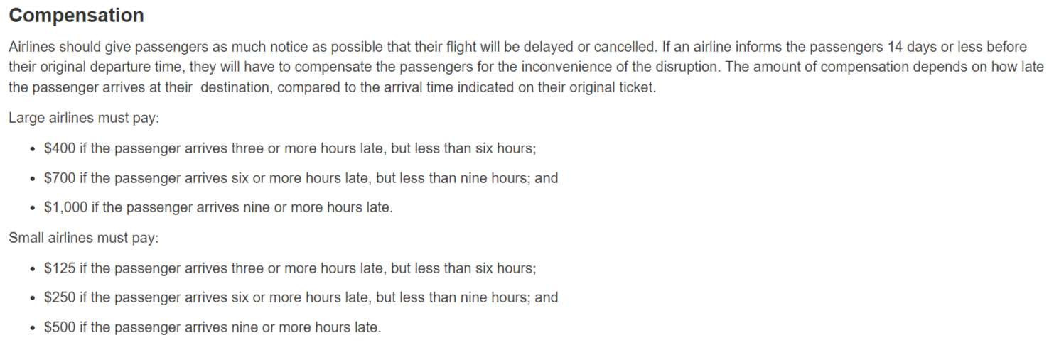 Airline Delay Compensation In Canada – What You’re Entitled To ...