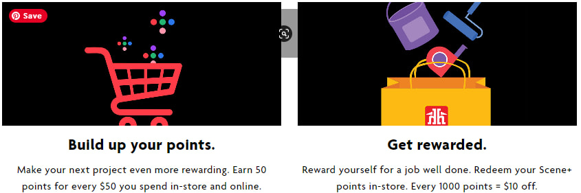 How To Earn And Redeem Scene+ Points At Home Hardware | creditcardGenius