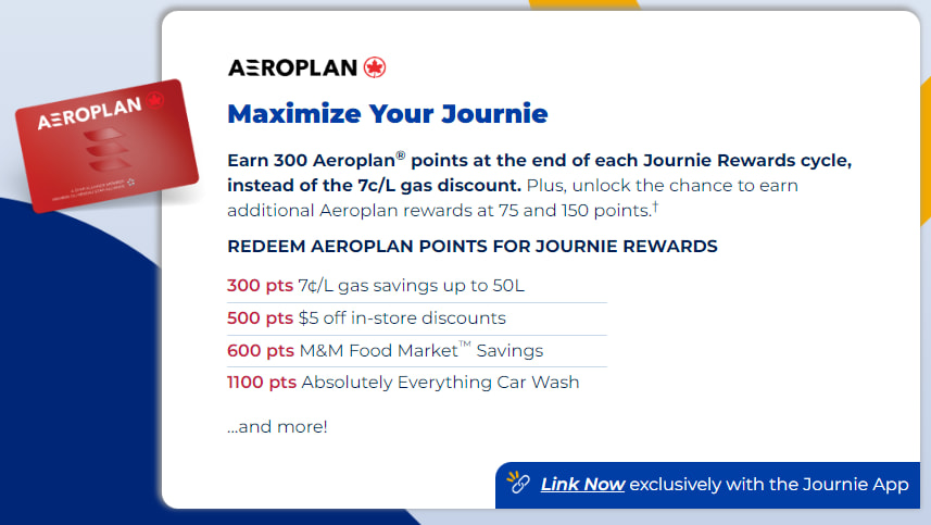 You Can Now Earn And Redeem Aeroplan Points At Journie Rewards Stations ...